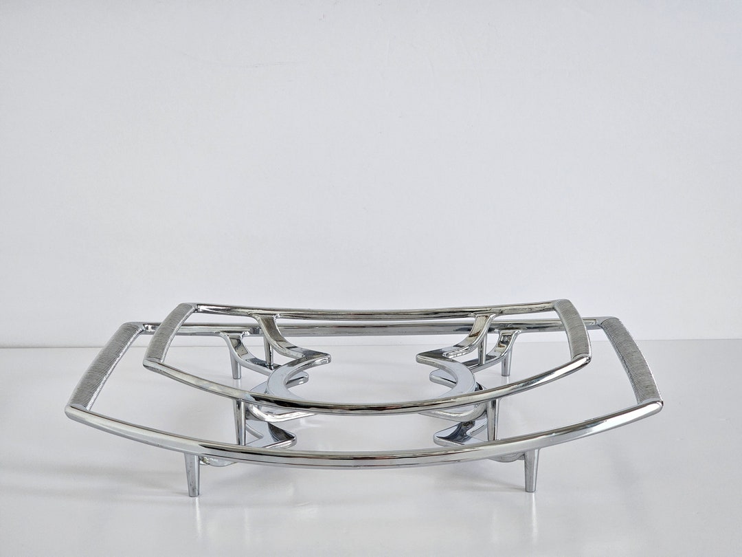Vintage Corning Ware Casserole Cradles Set of 2/vintage Metal Casserole ...
