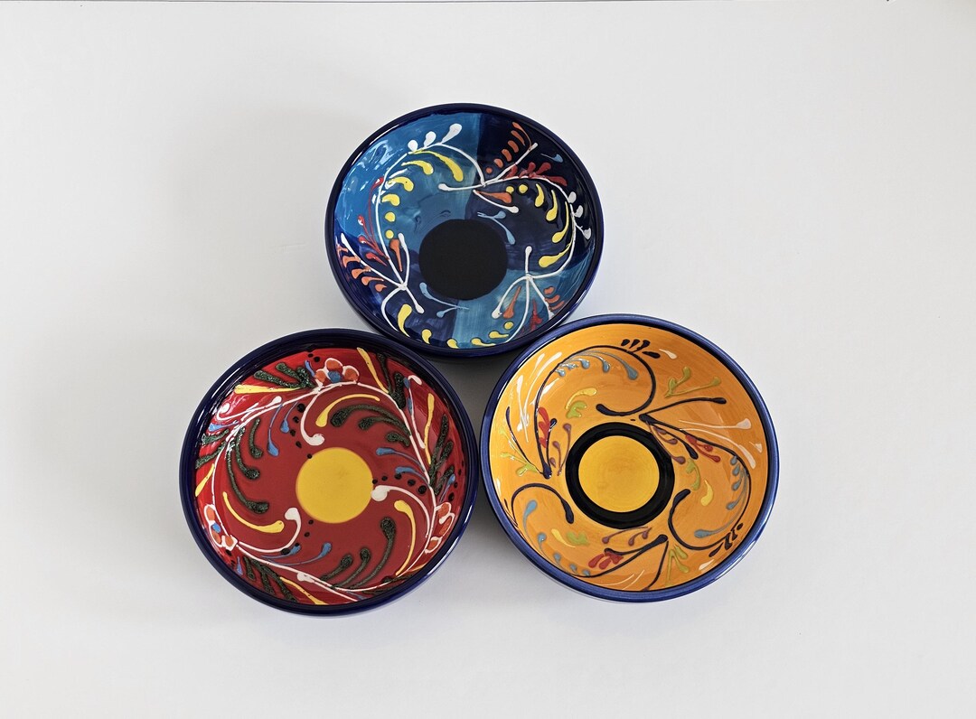Ceramicas Anoru SL Decorative Hand Painted Soup Bowl, Classic Spanish ...