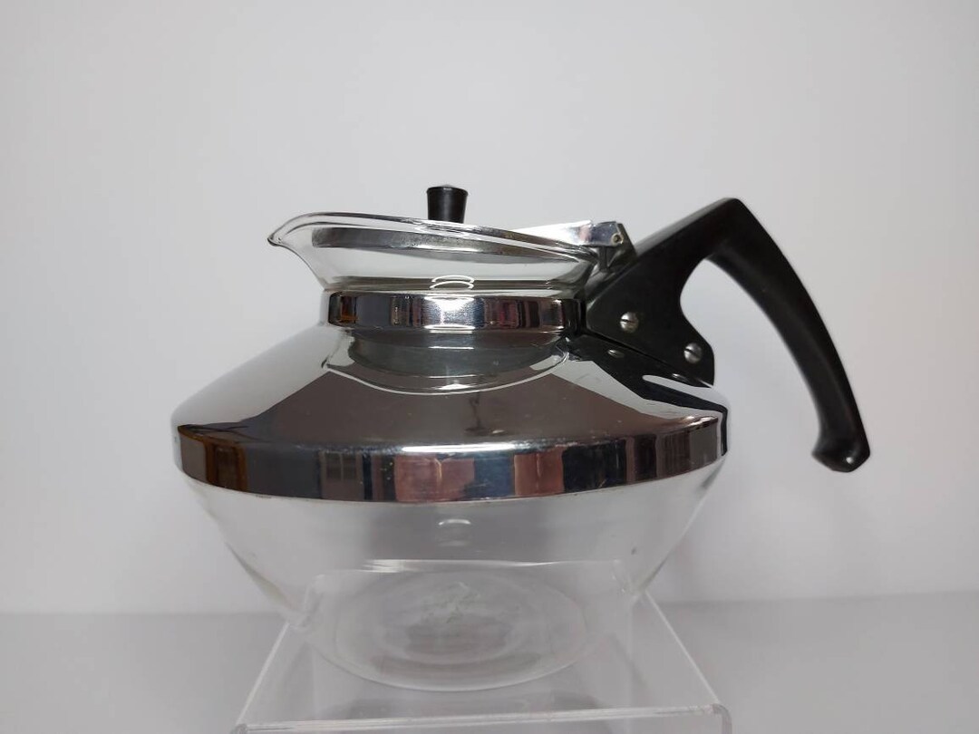 Vintage Pyrex Teapot/vintage Pyrex Made for Teamasters Inc Teapot/pyrex ...