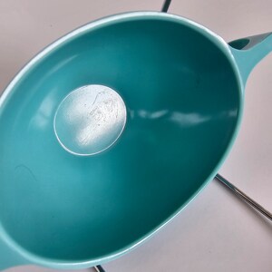 Vintage Turquoise Melmac Mug Cream Sugar Serving Platter Set/vintage ...