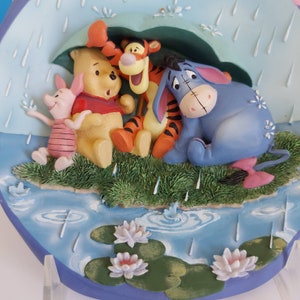 1999 Winnie the Pooh It's Just A Small Piece of Weather 3D Wall Plate ...