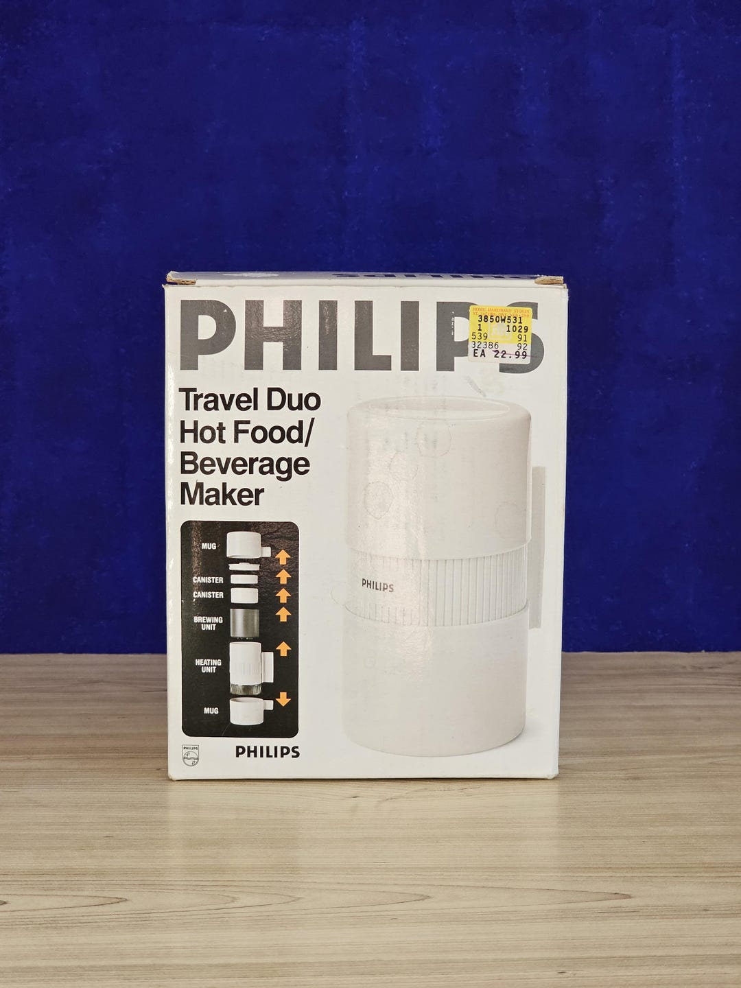 Philips Travel Duo Hot Food Beverage Maker/small Coffee Maker or Food ...