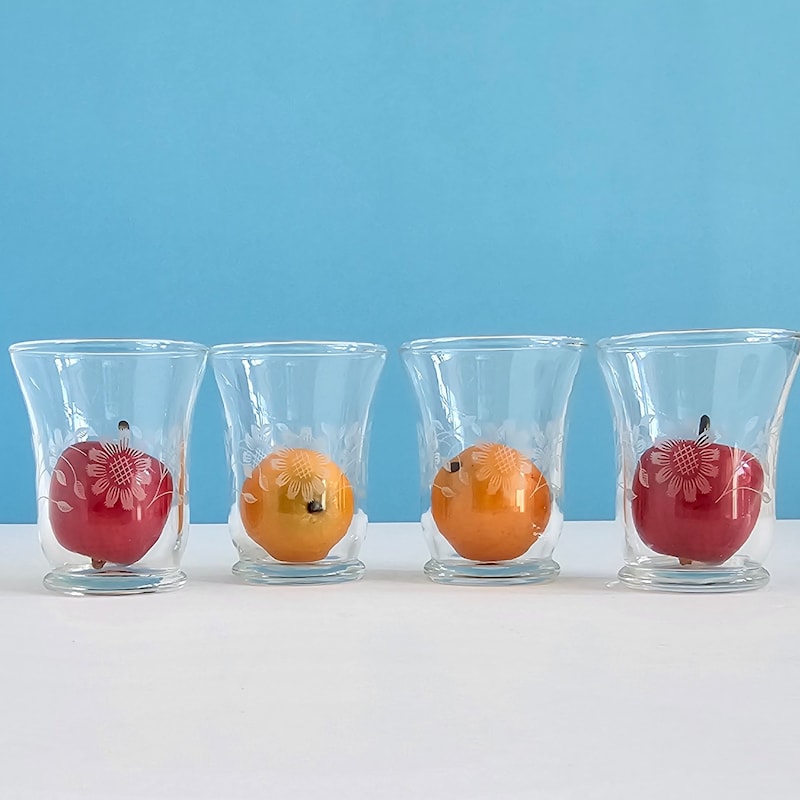 Small Juice Glasses - Etsy