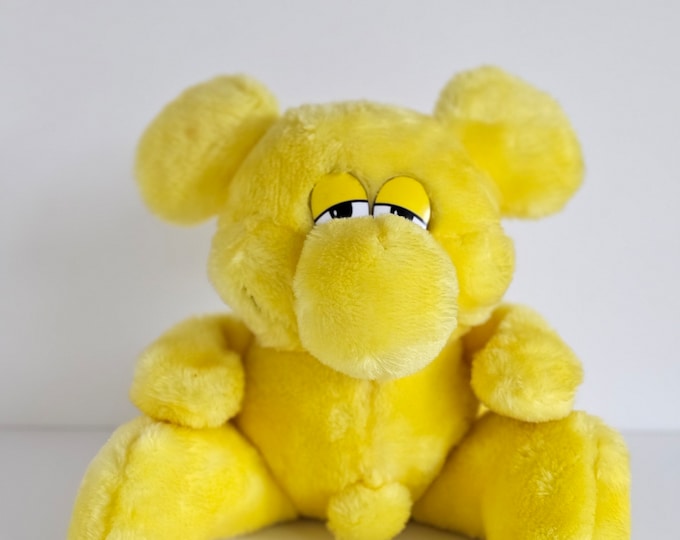 Kodak Kolorkins Yellow Plush Kodak Kolorkins 1989 Yellow Kabboo Etsy