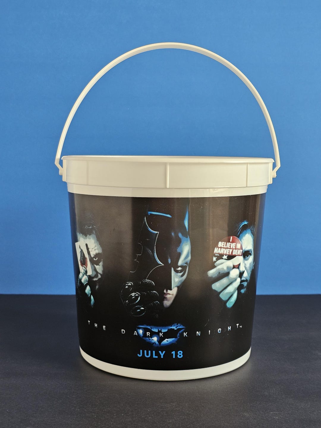 Batman-the Dark Knight Movie Popcorn Bucket/heath Ledger the Joker ...