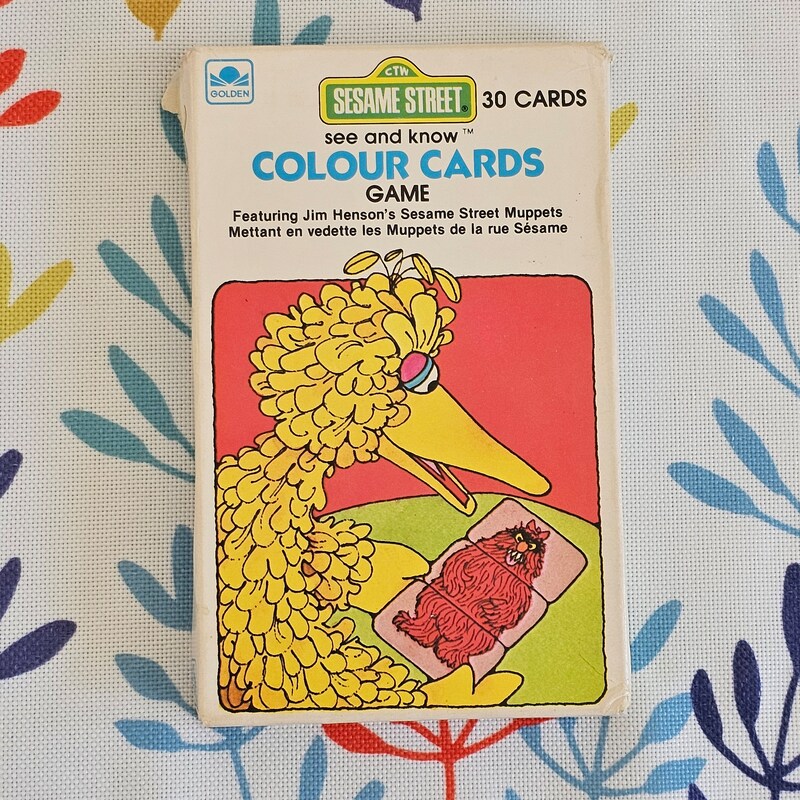 Sesame Flash Cards - Etsy