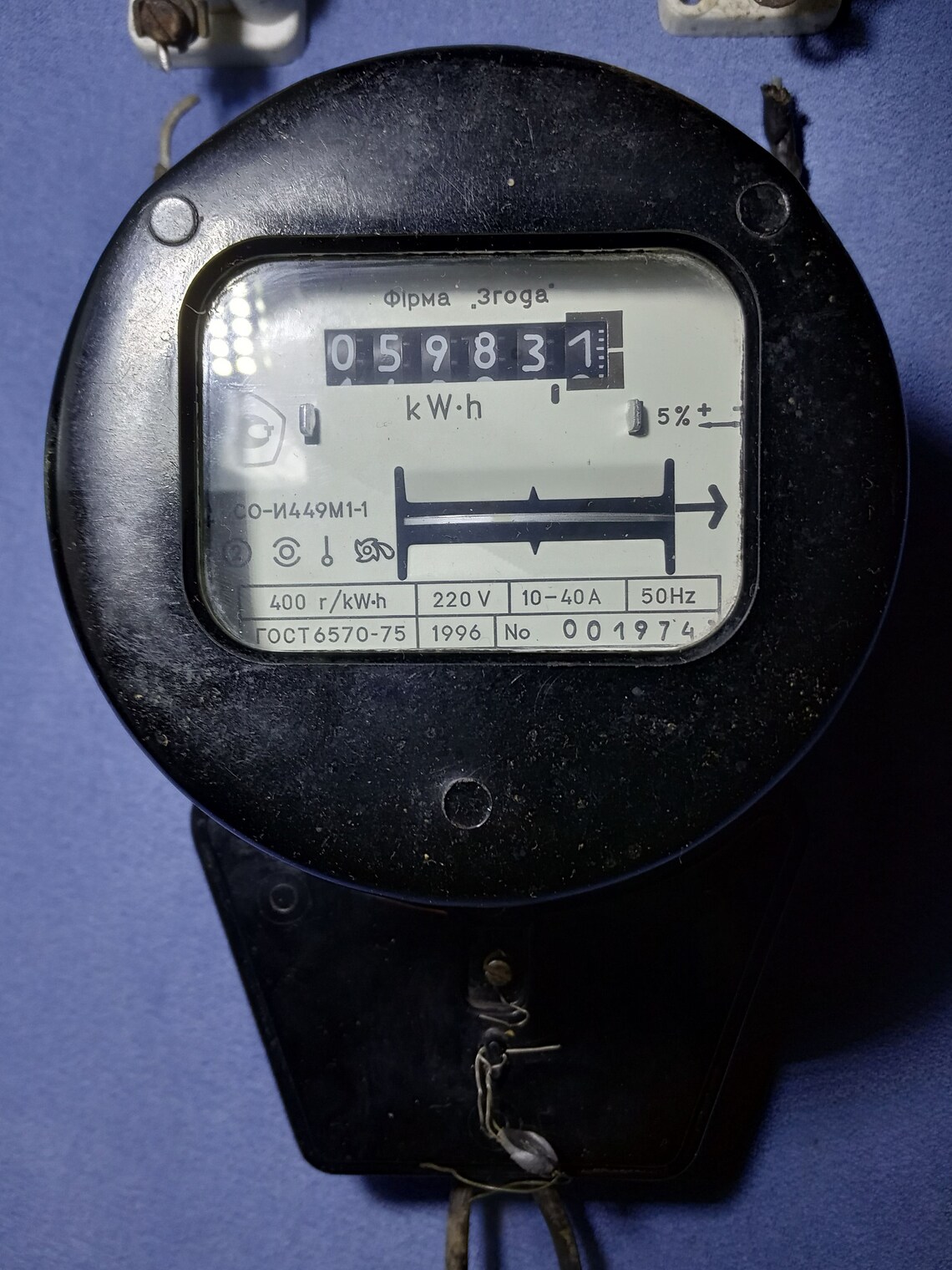 Vintage electric Meter Made in USSR Industrial decor | Etsy