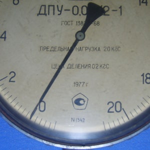 Rare Soviet Vintage Dynamometer Hand Dynamometer in Wood Box Mechanical ...