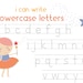Alphabet Tracing Sheet Handwriting Practice Sheet Uppercase Lowercase ...