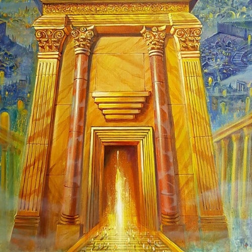 The Second Holy Temple in Jerusalem Fine Art Poster Size - Etsy