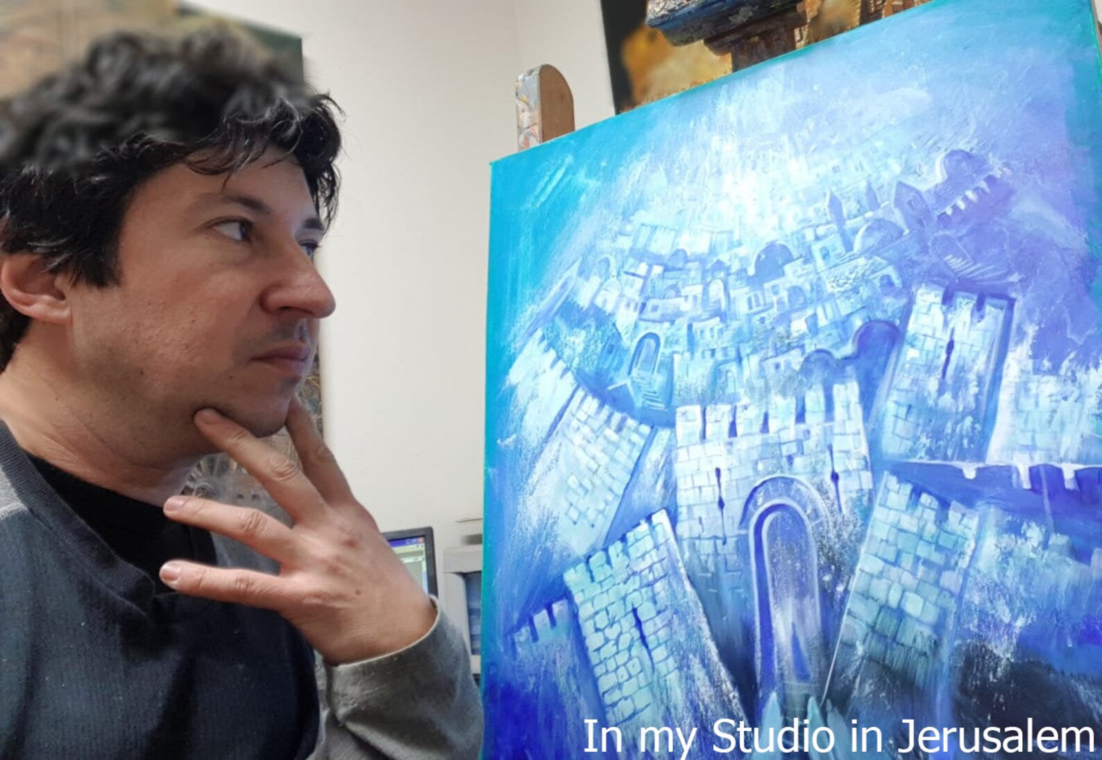 Kever Rachel Original Painting Modern Abstract Contemporary | Etsy