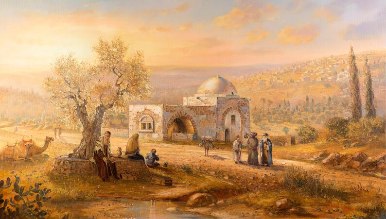 Journey to Pray With Rachel, Fine Art Poster, Size 30x20, 36x24 or ...