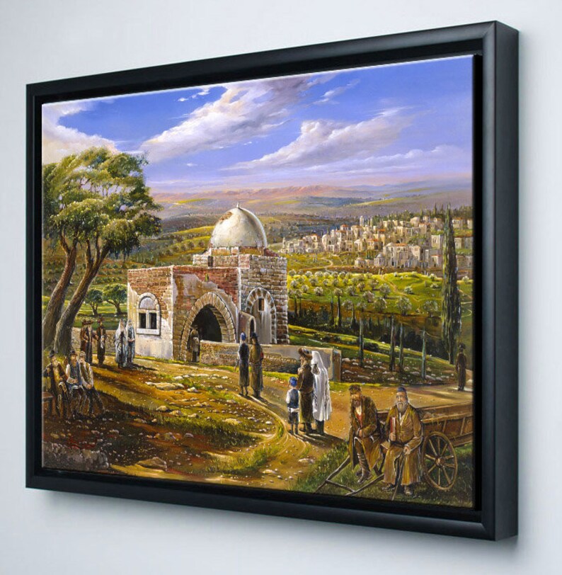 Rachel's Tomb in Hebron kever Rachel. Jewish Painting - Etsy