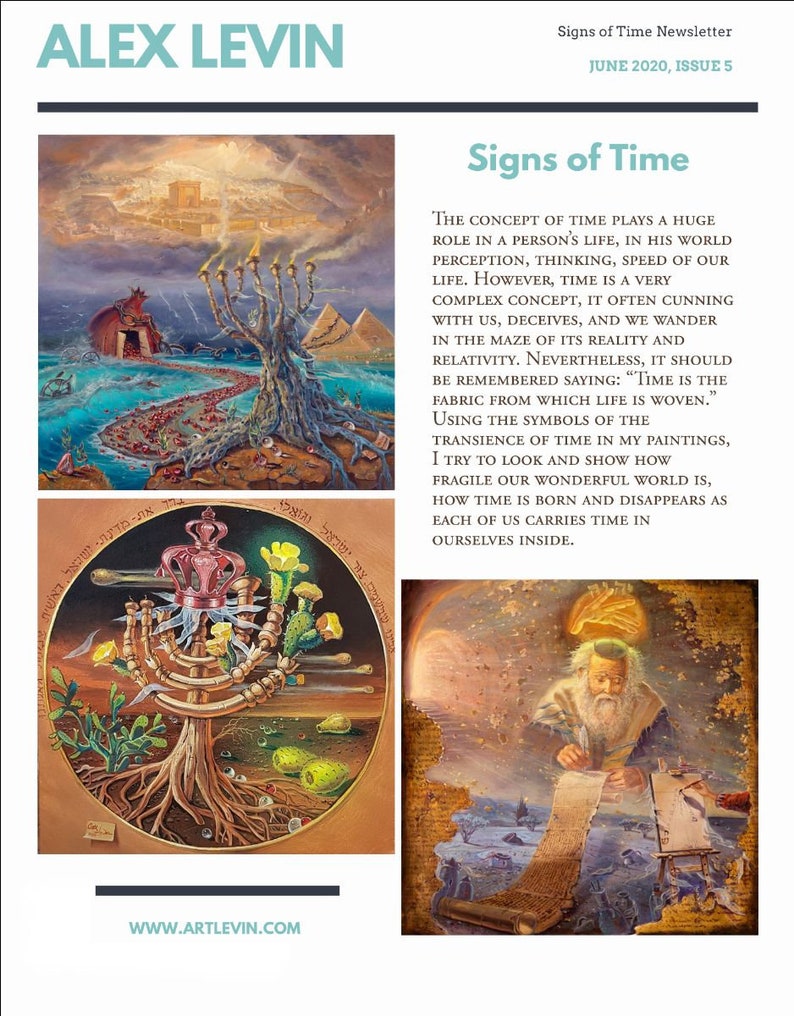 Surrealistic Painting: Fear of Emptiness or My Memories From | Etsy