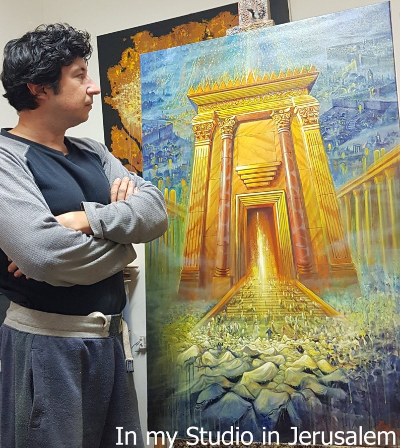 Kever Rachel Original Painting Modern Abstract Contemporary | Etsy