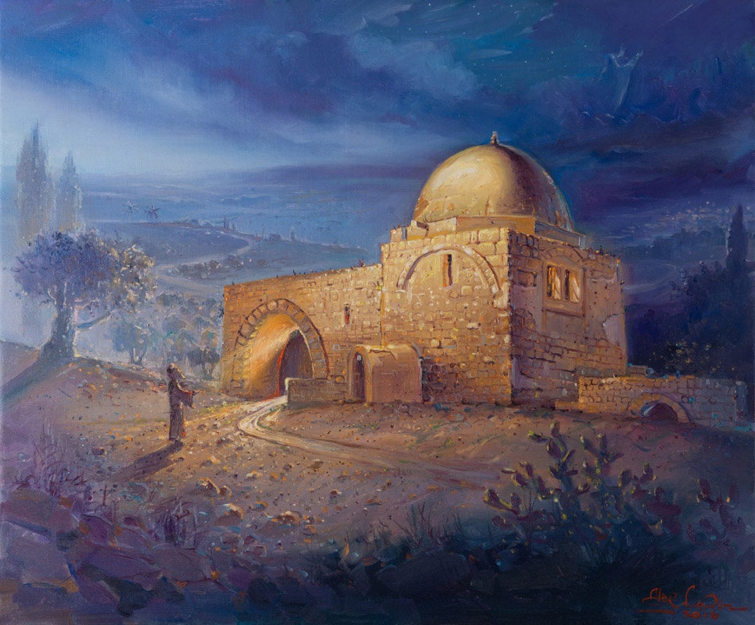 Kever Rachel in Hebron. Jewish Painting Judaica Fine Art, Giclée - Etsy