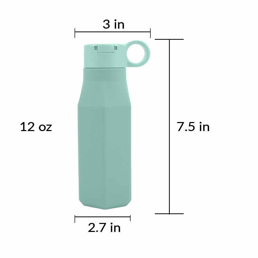 Custom Engraved Silicone Lunch Box & Bottle Set for Kids, School Meal ...
