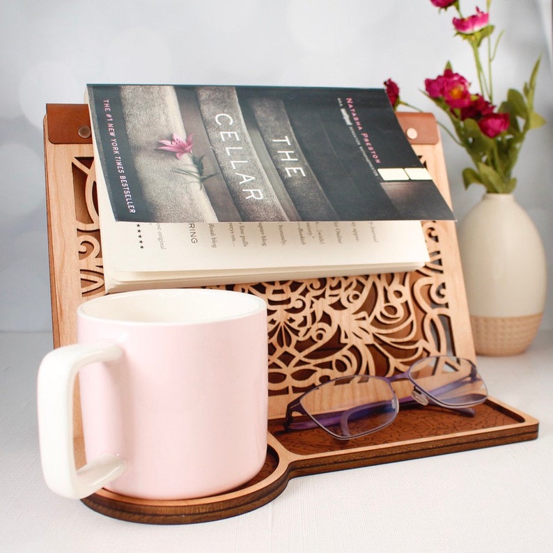 Book Accessories for Readers, Book Lovers Gift, Book Rest for ...