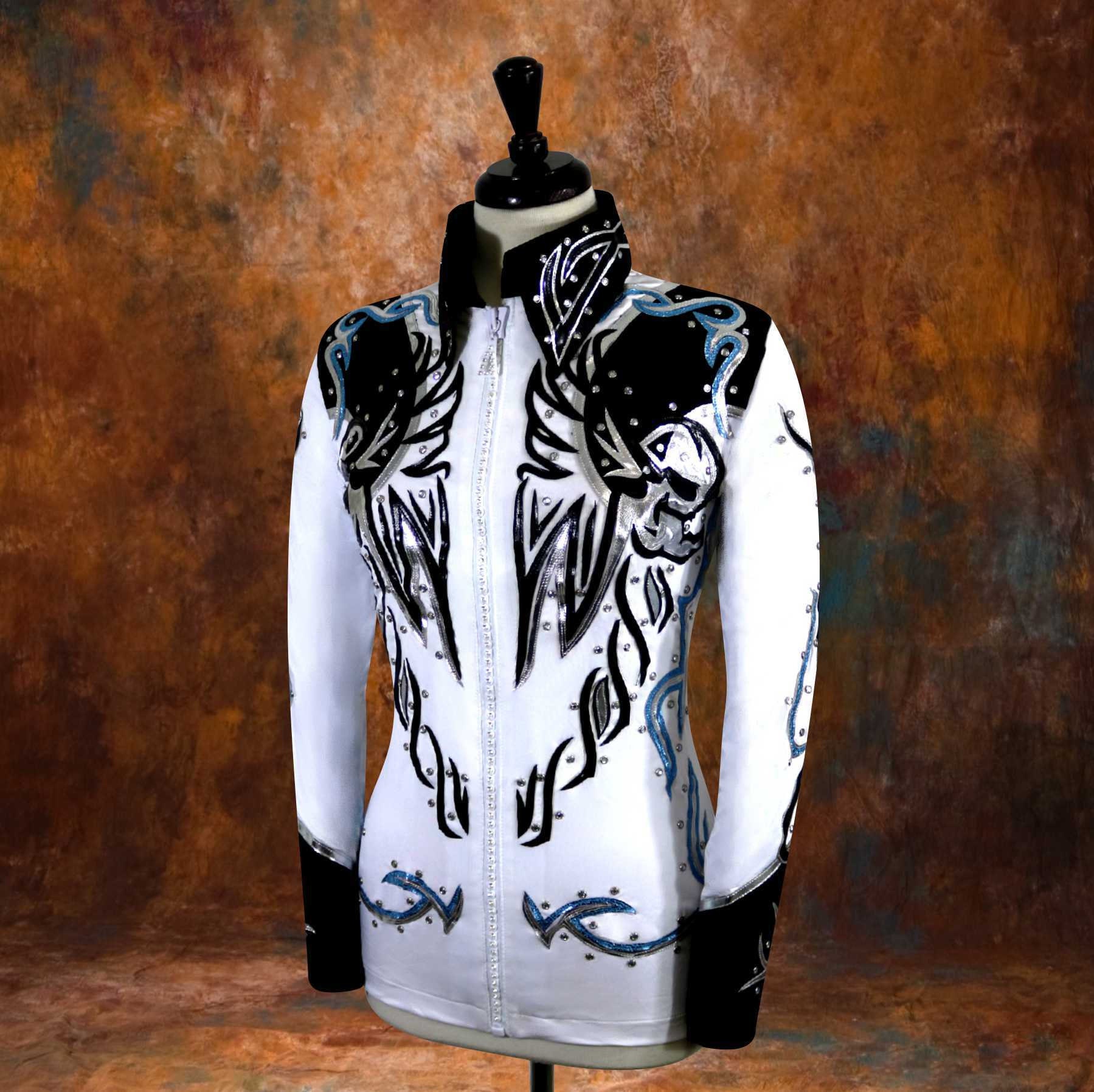 NEW Western Competition Horse Riding Show Wear Shirt Blouse | Etsy