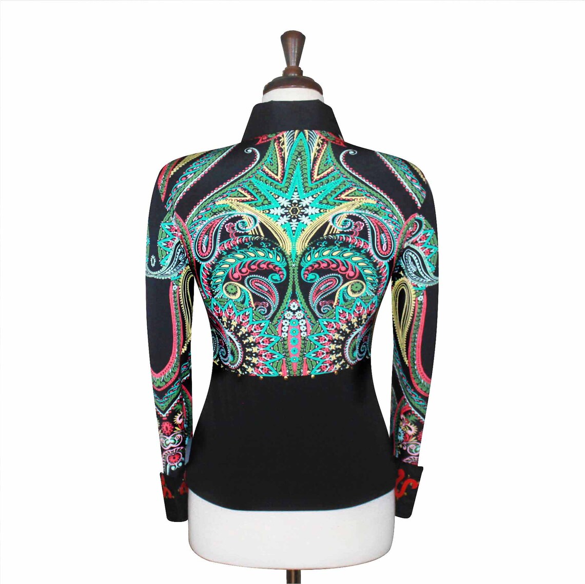 NEW Western Competition Horse Riding Show Wear Shirt Blouse | Etsy