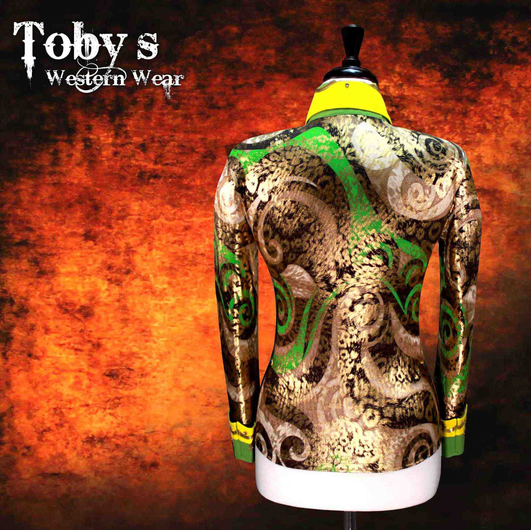 NEW Western Competition Horse Riding Show Wear Shirt Blouse Jacket ...