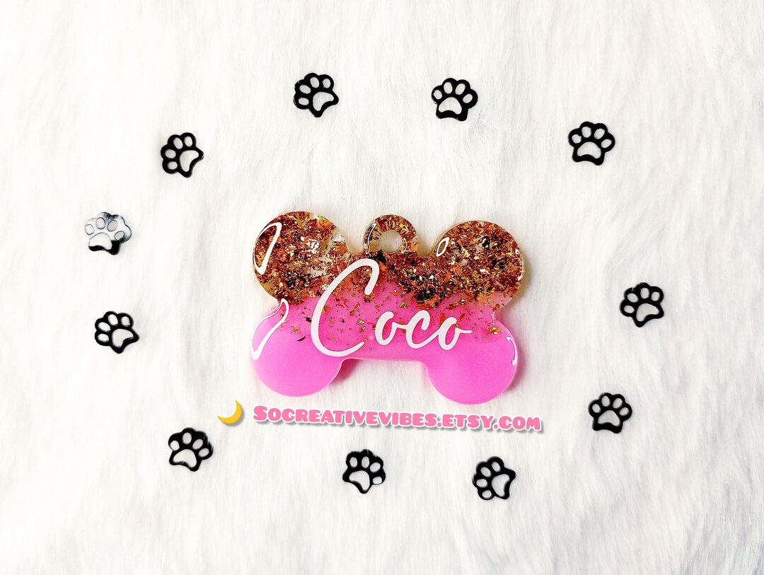 Coco Pet Tag, Resin Dog Tags, Custom Pet Tags, Custom Dog Tags, Resin Cat Tags, Resin Pet Tags ...