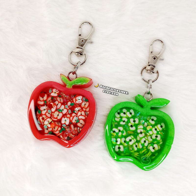 Resin Keychain - Etsy