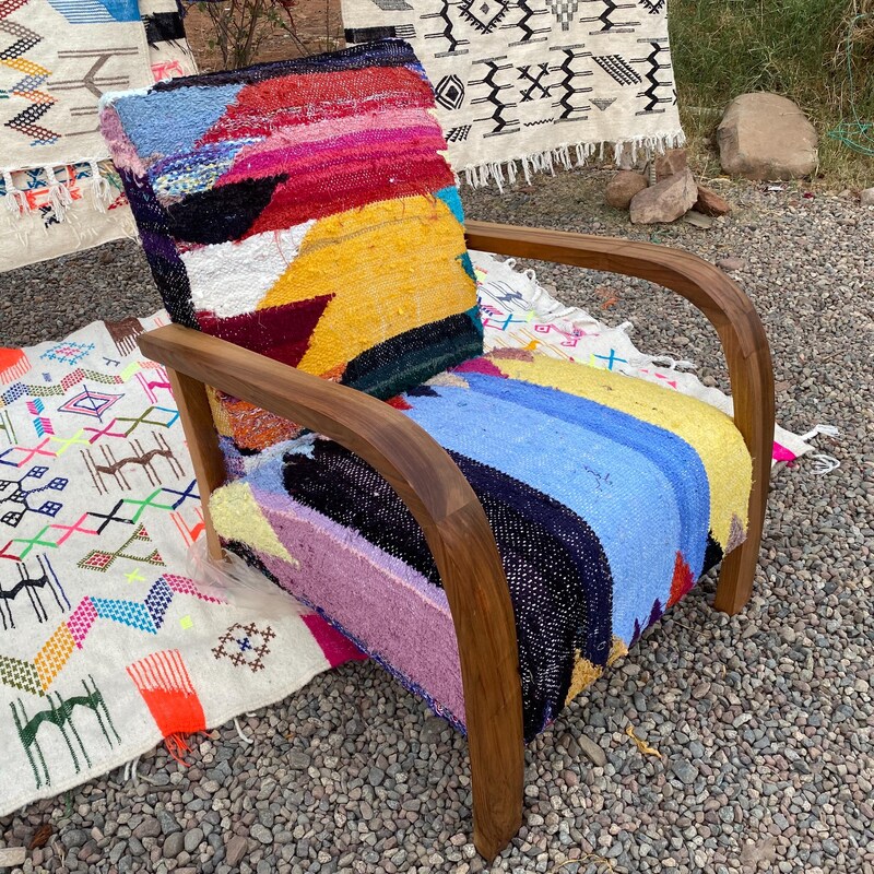 Patchwork Chair - Etsy