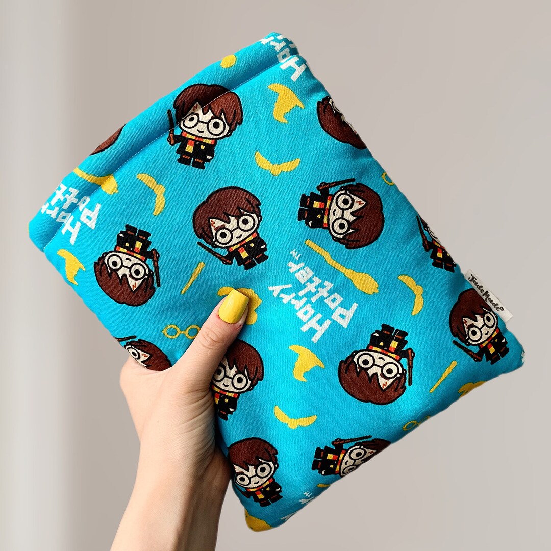 Quidditch Harry Potter Snitch Sorting Hat Cotton Fabric Book Sleeve ...