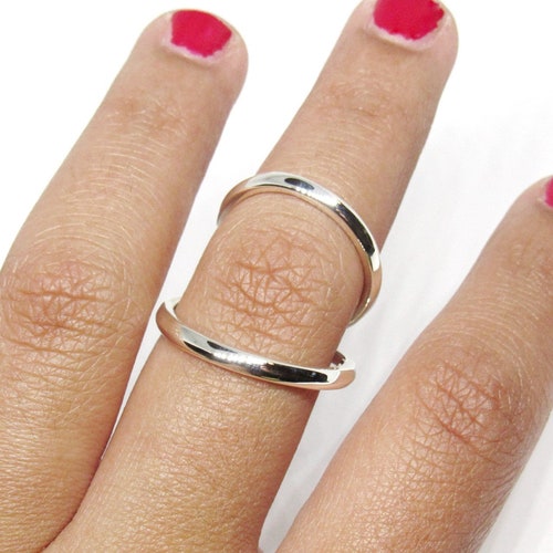 Arthritis Rings Silver Splint Ring Adjustable Ring for PIP - Etsy