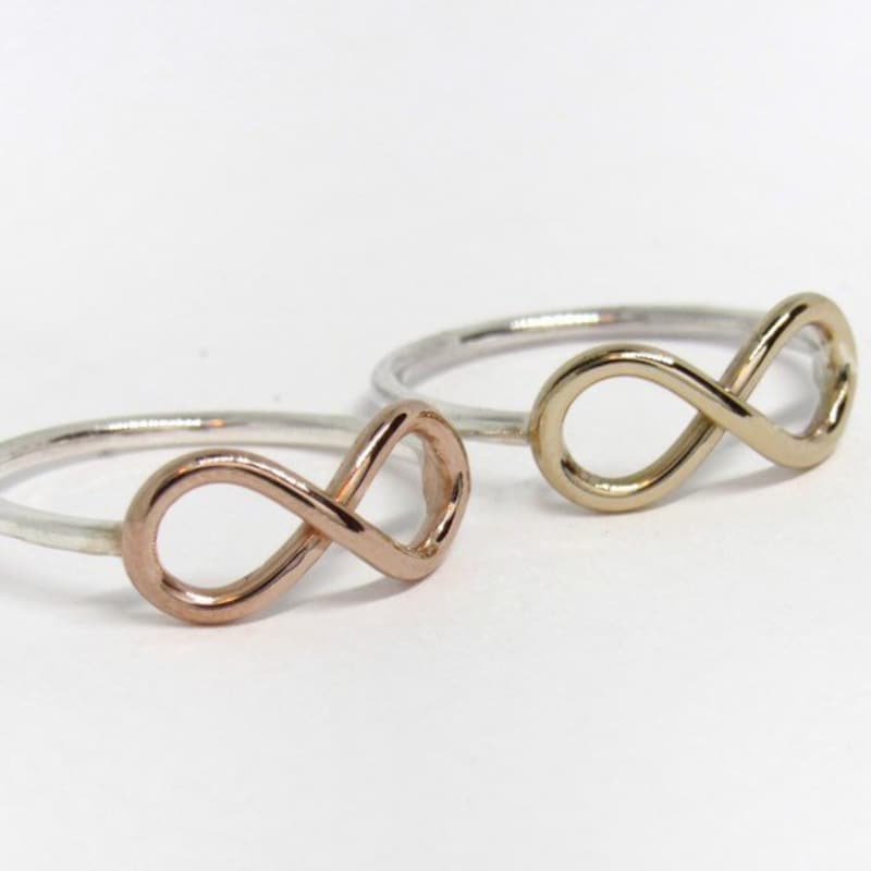 Infinity Rings for Women - Etsy