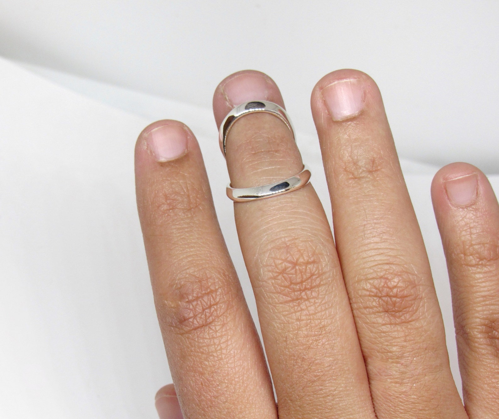 Solid Sterling Silver Swan Ring Splint Swan Neck Splint for | Etsy Canada