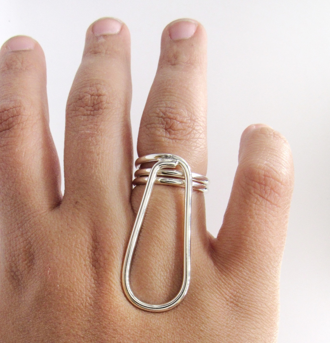 Adjustable Sterling Silver MCP Splint Ring With Extensions - Etsy