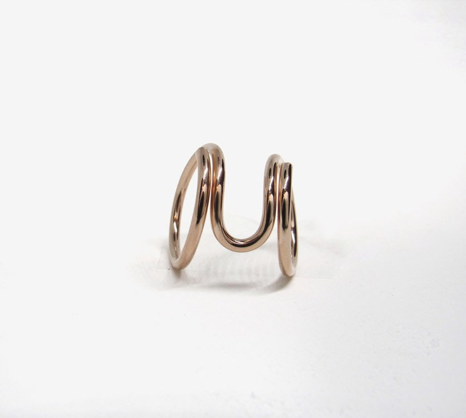 14k Rose Gold Fill Splint Ring: Mallet Finger Support - Etsy