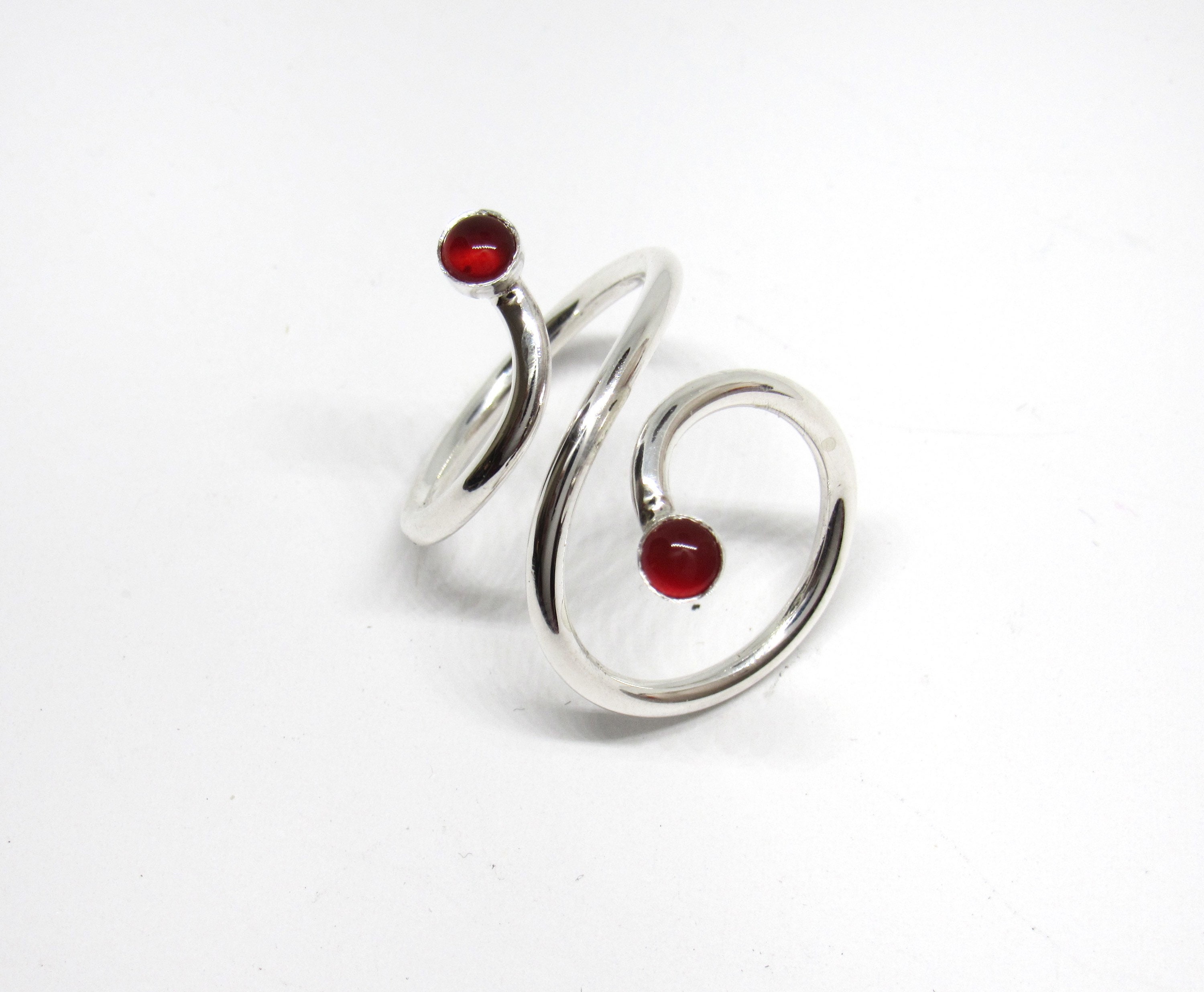 Mallet Finger Ring With Carnelian Stone Trigger Finger - Etsy