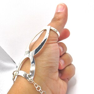 CMC by Evabelle © Splint Ring • MCP Splint • Thumb Splint Ring • Silver ...