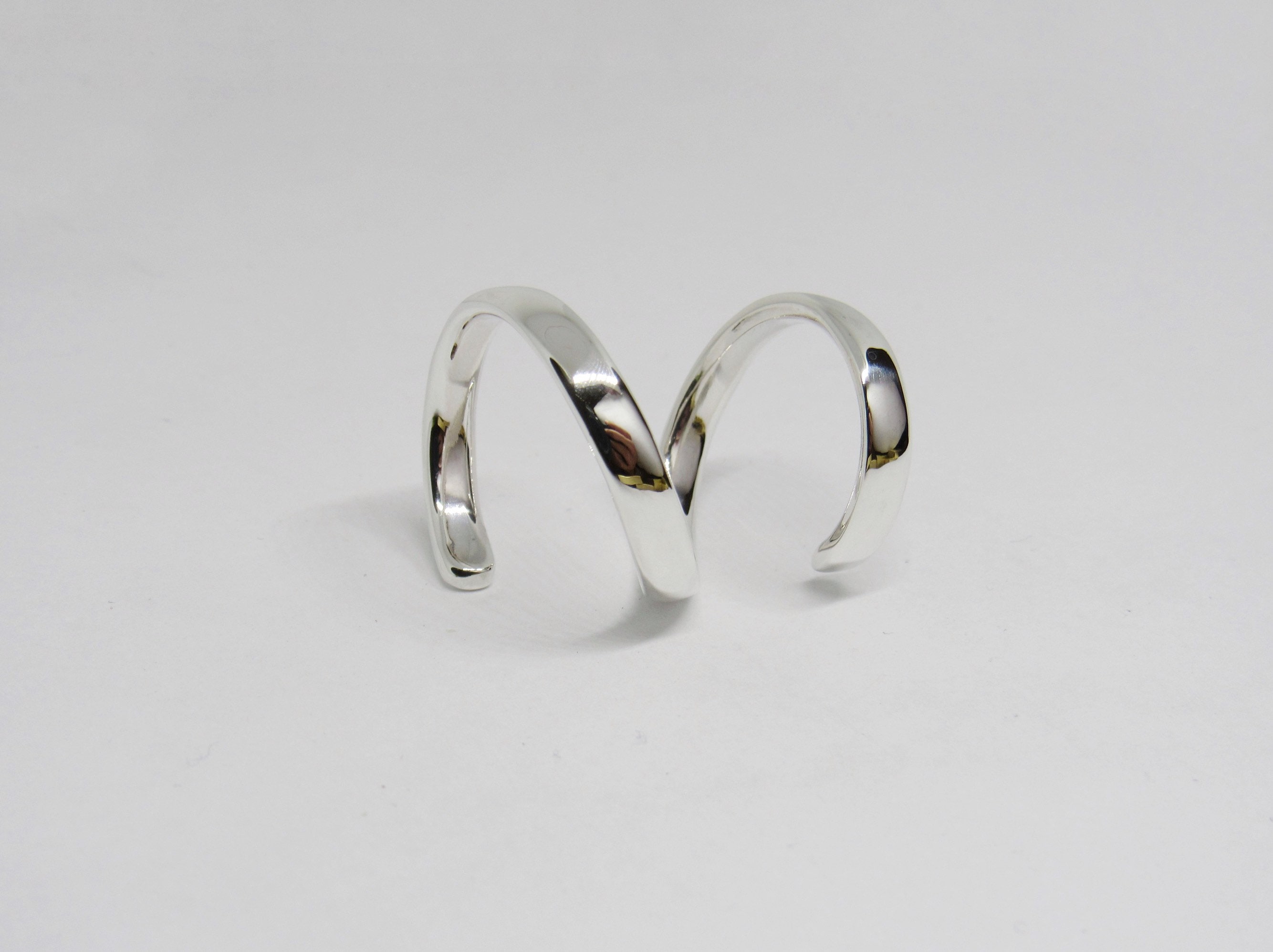 Sterling Silver Spiral Splint Ring Spiral Splint Ring - Etsy