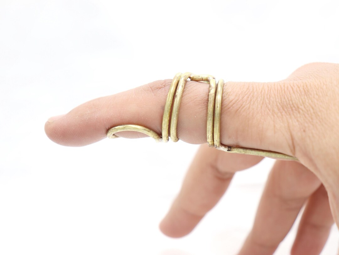 Triggersilverbrass2© Splint Ring • EDS Splint • MCP Splint • Handmade ...