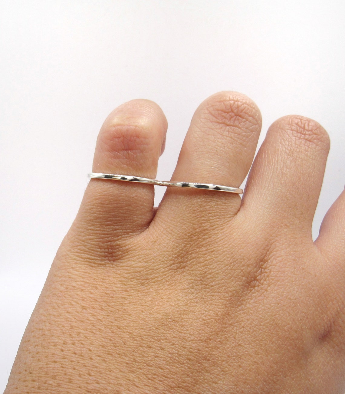Handmade Sterling Silver Buddy Splint Ring: Finger Support - Etsy
