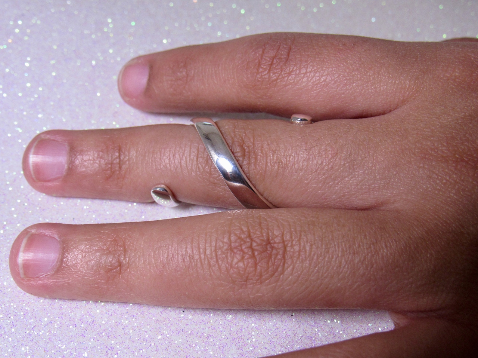 Sterling Silver Spiral Splint Ring Spiral Splint Ring - Etsy