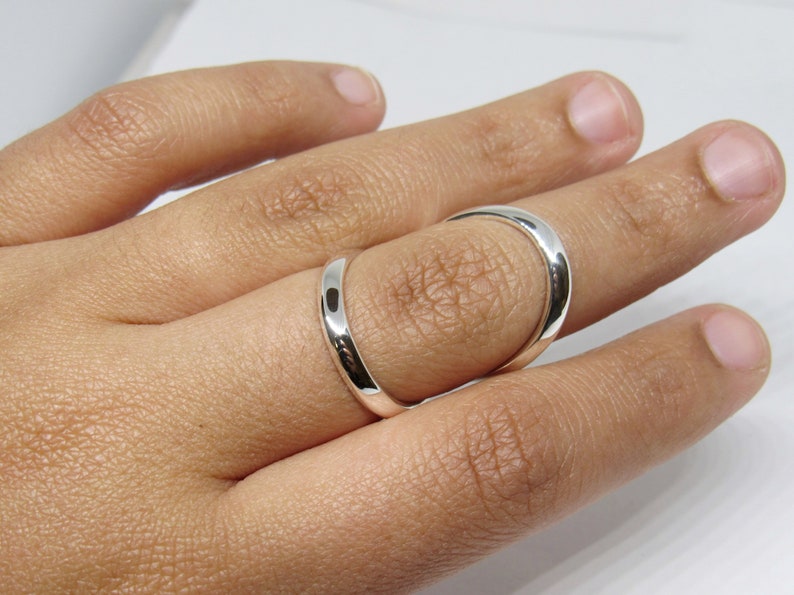 Silver Ring Splint Sterling Silver Swan Neck Splint for PIP - Etsy