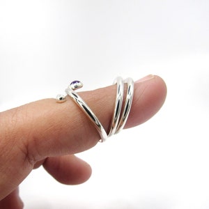 Vidasplint© With Amethyst Stone• Adjustable for PIP or DIP Joints ...