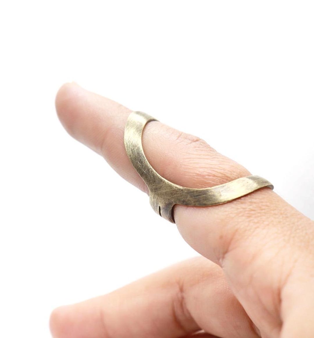 Brass Arthritis Splint Ring: Joint Support - Etsy