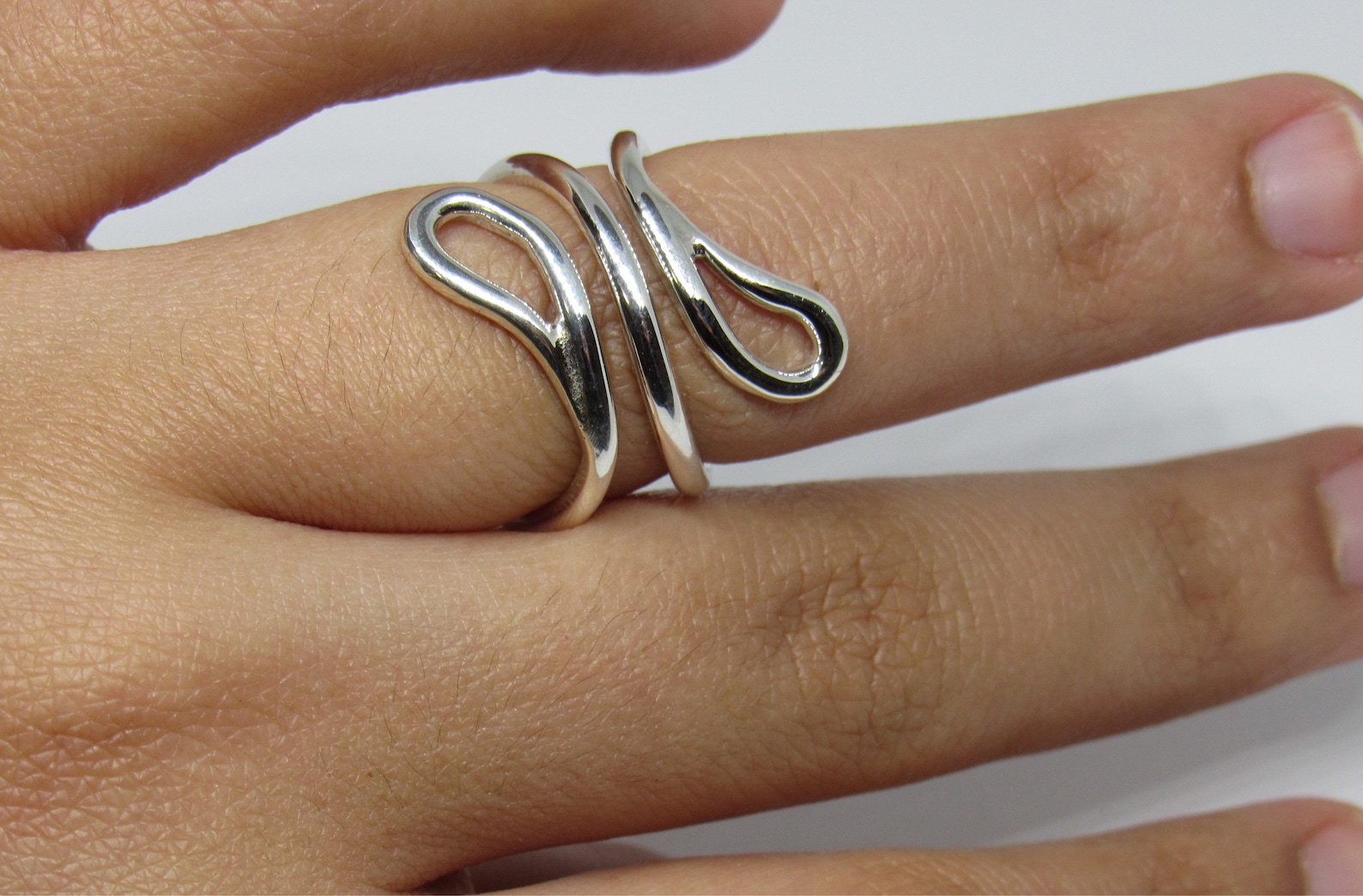 Dropmallet © Splint Ring Mallet Finger Ring Silver Mallet | Etsy