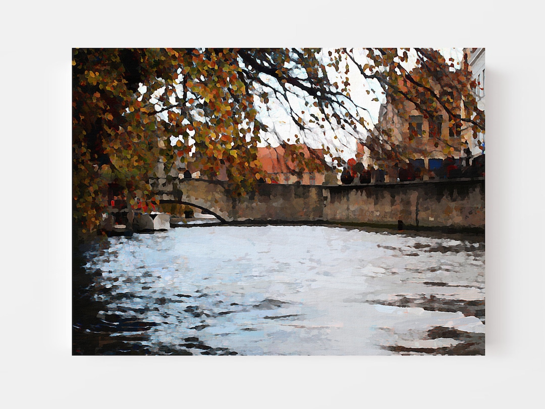 Bruges Fall Original Artwork PRINTABLE Wall Art DIGITAL Prints Multiple ...