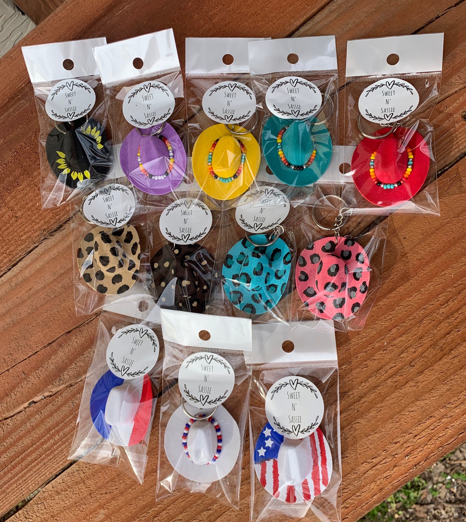 WHOLESALE Mini Cowboy Hat Keychain - Etsy