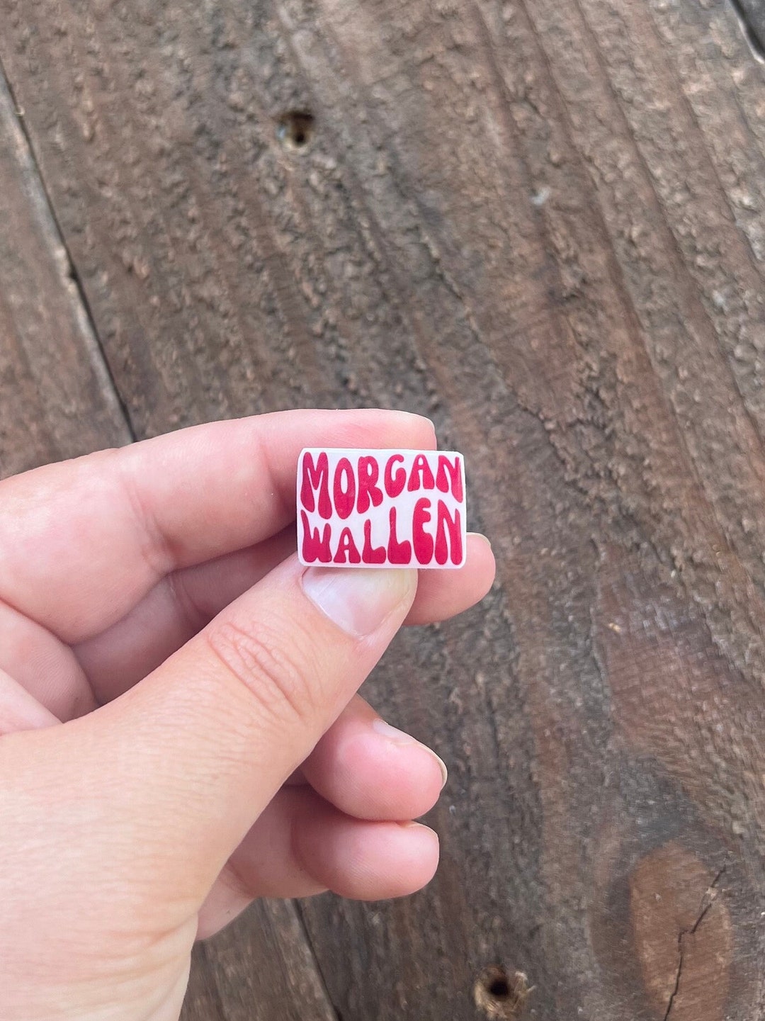 Morgan Wallen Pink Croc Charm/ 1 Croc Charm - Etsy