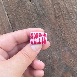 Morgan Wallen Pink Croc Charm/ 1 Croc Charm - Etsy