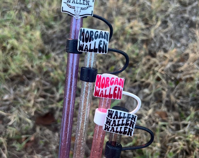 Morgan Wallen Themed Stanley Straw Tag Accessory 30oz Tumbler Straw Tag ...