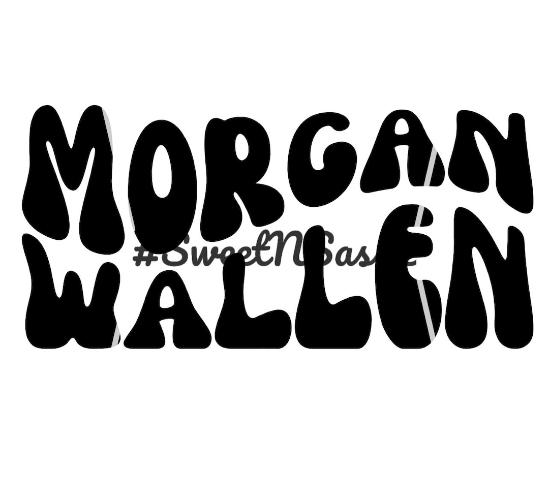 Black Wavy Wallen Png File - Etsy